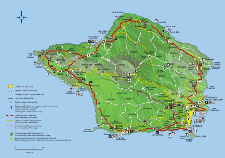 Mapa de las Islas Azores: ¿Dónde están las Islas Azores? - RandomTrip